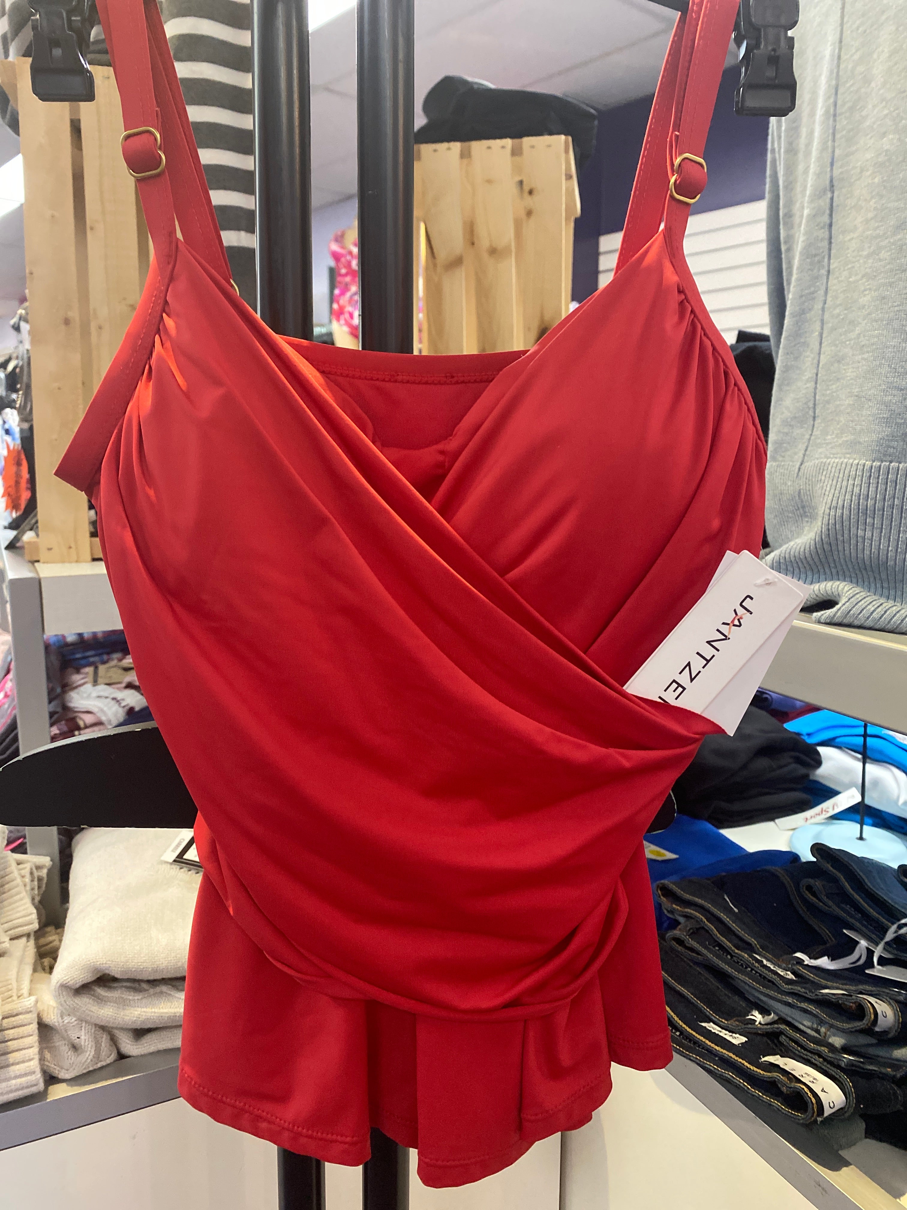 Red Crossover Bodysuit – Pauline’s Lingerie